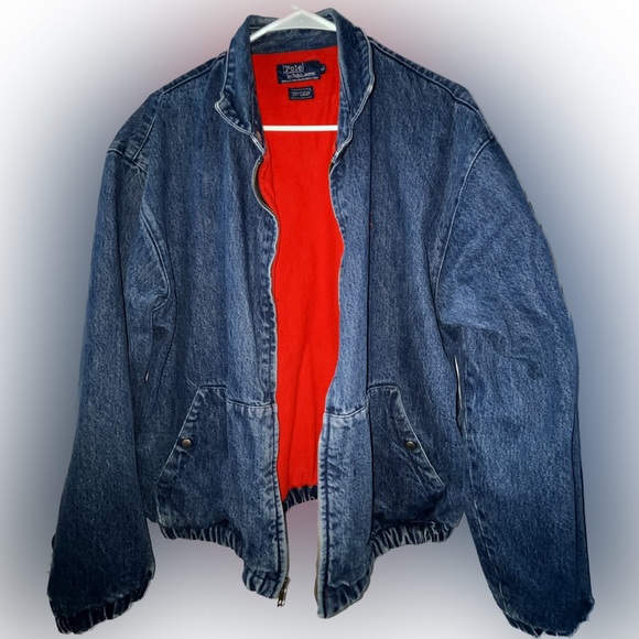Ralph Lauren | Jackets & Coats | Vintage Polo Ralph Lauren Mens L Blue ...